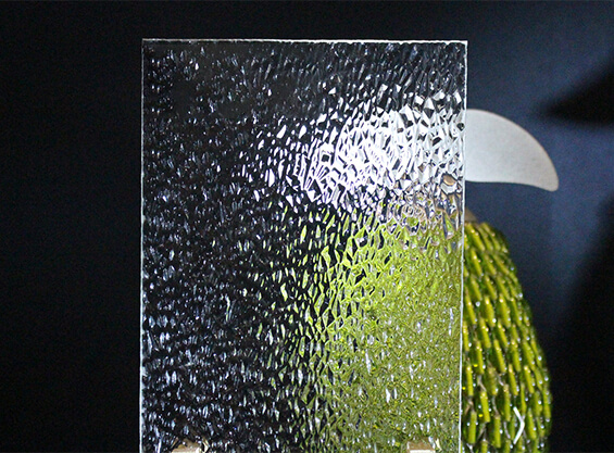 Crystal Ice Glass Thickness available: 1/8″ – Sierra Glass Fabrication Inc.