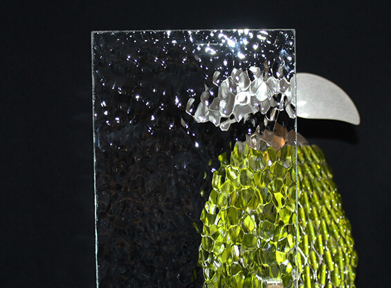 Hammered Thickness available: 1/8″ – Sierra Glass Fabrication Inc.